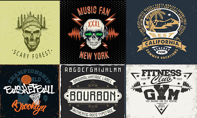 Create custom t shirt design or t shirt logo for you by Mair_alyee | Fiverr