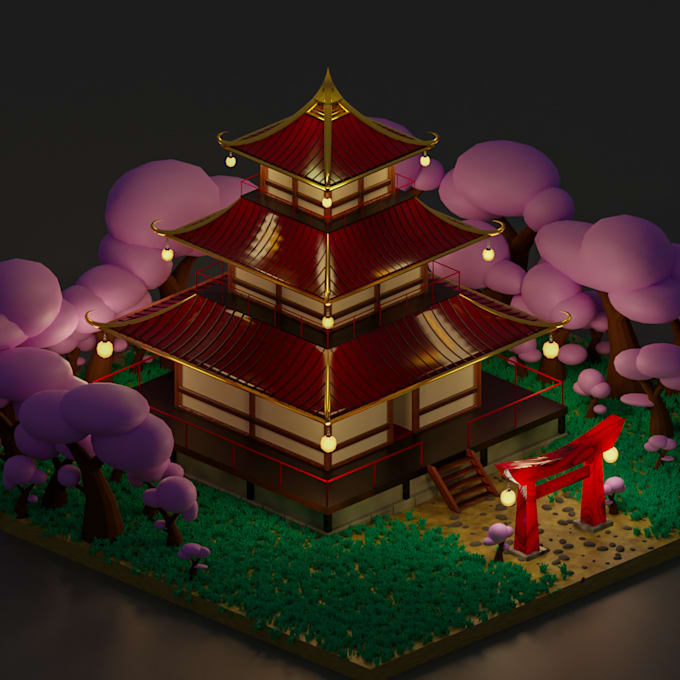 Create low poly 3d model for any use by Dinycz | Fiverr