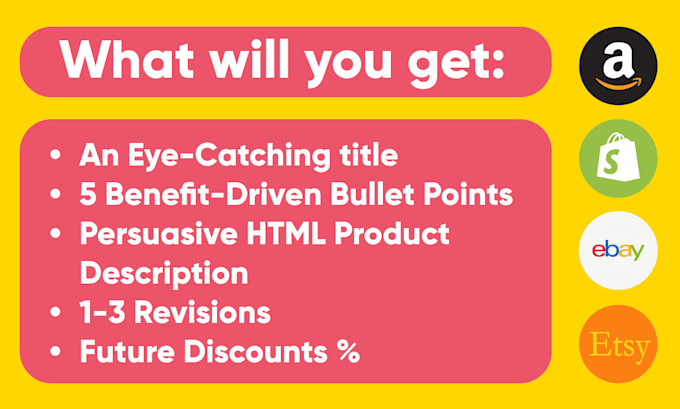 Write Attention Grabbing Product Descriptions That Sell By Volodinnn