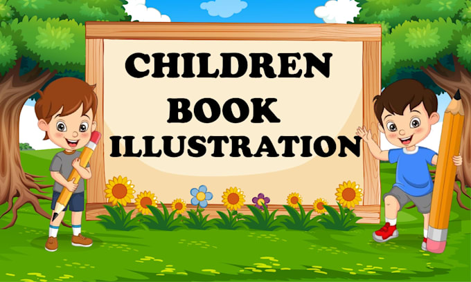 Design awesome children book illustrator and book cover by Arslanlhr ...
