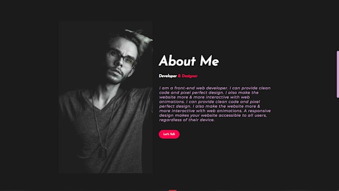 Recreate, develop any type of website with html, css by Lazare1313 | Fiverr