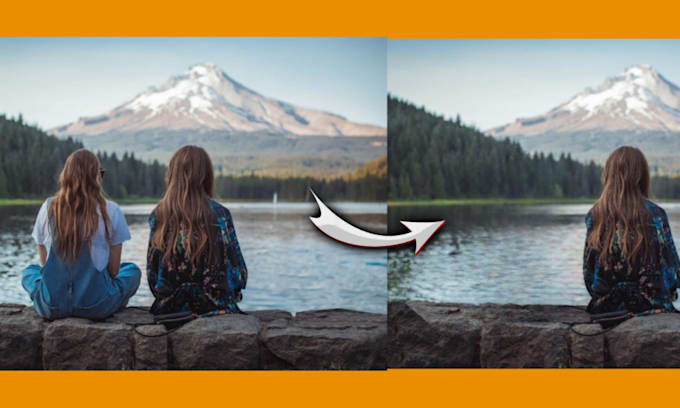 Photo editing namely background replacement retouching light correction ...