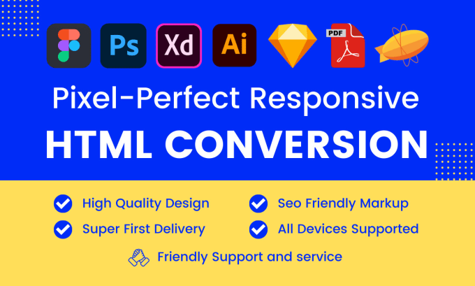 Your Front End Developer Html Css Bootstrap Tailwind Css By Borhan00966 Fiverr