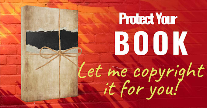 File the copyright paperwork for your book under your name by ...