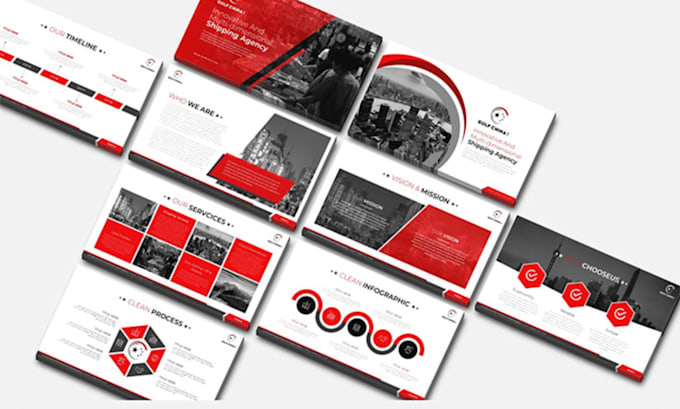 Design a unique customized powerpoint presentation and a pitch deck by ...