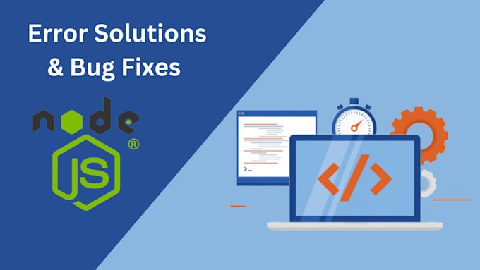 Fix your nodejs error and bugs by Afaqahmad282 | Fiverr Fix your nodejs error and bugs by Afaqahmad282 | Fiverr