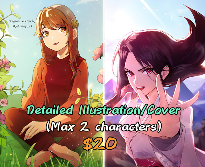 Draw webtoon comic panels or illustrations by Breakingclover | Fiverr