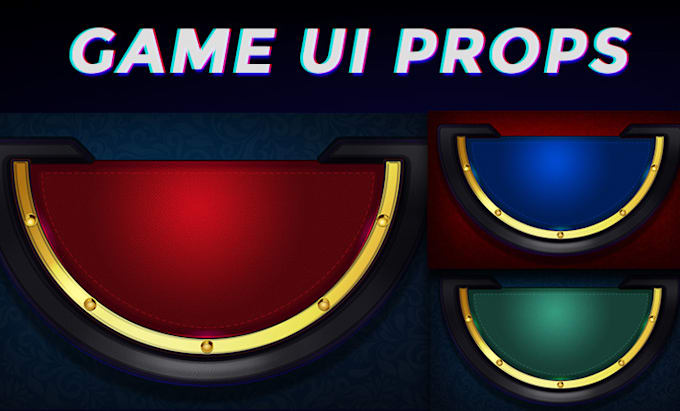 Design game ui, props, icons and objects by Vanshikak5 | Fiverr