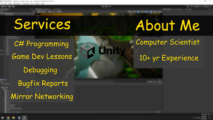 Teach you how to make games using unity game engine by Bryce_the_coder | Fiverr