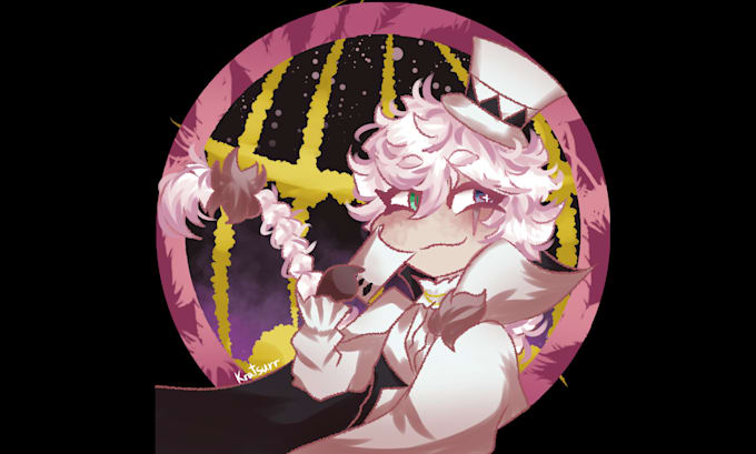 Draw a chibi badge pin pfp design of any character by Kratsurr | Fiverr