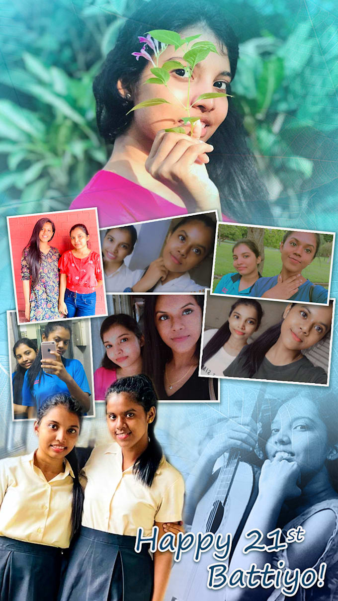 Design beautiful creative collage for album by Lathulaya | Fiverr