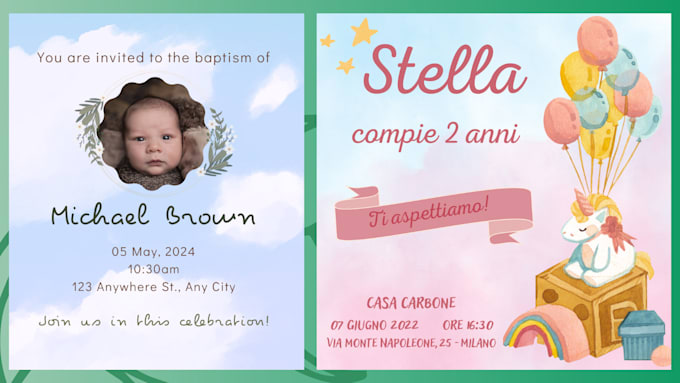 Project design for your events with canva by Nene_93 | Fiverr