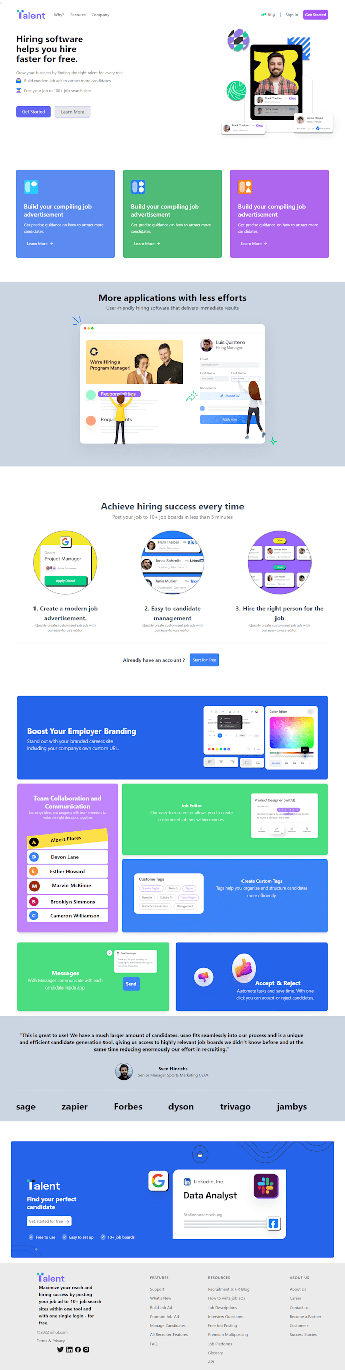 Be your front end developer with bootstrap and tailwind by Hassan08malik | Fiverr