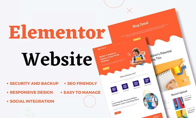 Design stunning elementor website in 15 hours by Theahmedkharal | Fiverr
