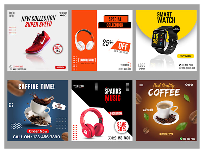 Create instagram template, instagram thumbnail with in 6 hours by ...