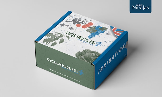 Design your box packaging artwork by Saint_nicolas | Fiverr