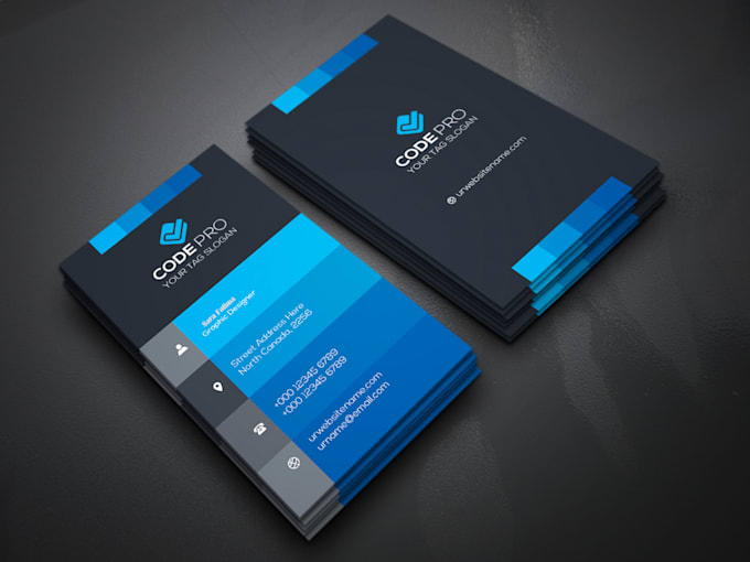 Create 4 different business card design within 5 hours by Sarafatima11 ...