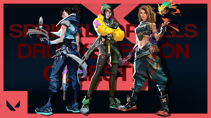 Draw you as your favourite or your very own valorant agent by ...