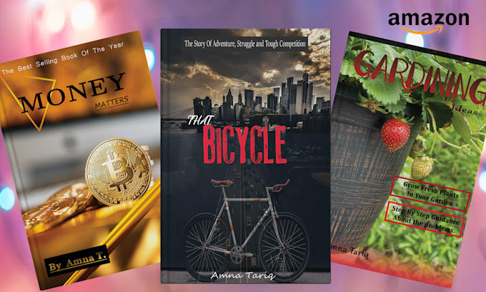 Design an elegant and eye catching book cover or amazon book cover ...
