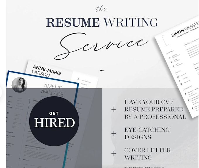 Professionally make cv, resume maker for you by Starllet | Fiverr