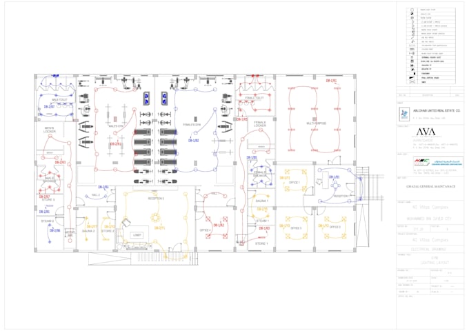 Design electrical any system drawings with section details by ...