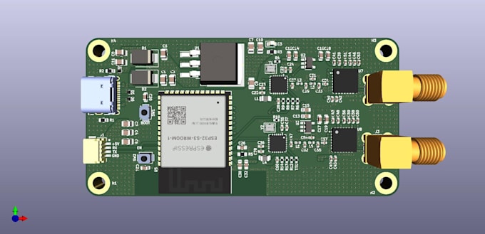 Design gsm, gnss rf pcb using sx1276, sim986, mc60 etc by Mohammadusman45 | Fiverr