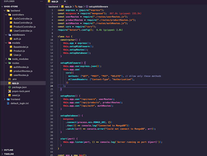 Do api development using node js, express js and mongo db by Mohit_mimani | Fiverr