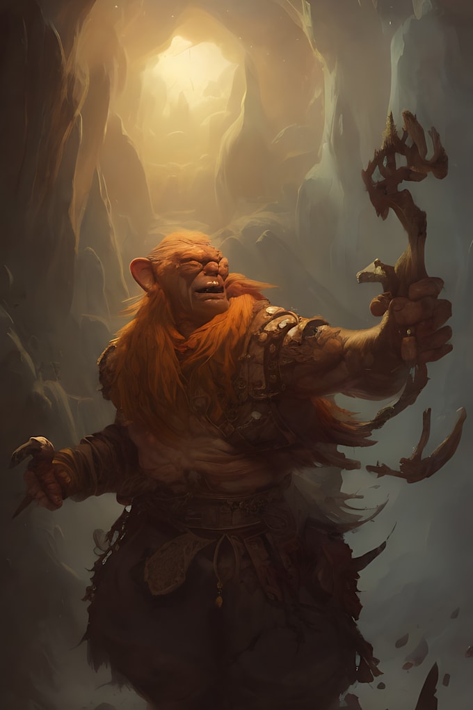 Make a tabletop rpg character for you in 2048x3072 by Lordskott | Fiverr