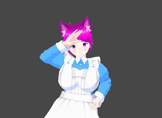 Create a basic 3d vtuber model by Ccolby97 | Fiverr