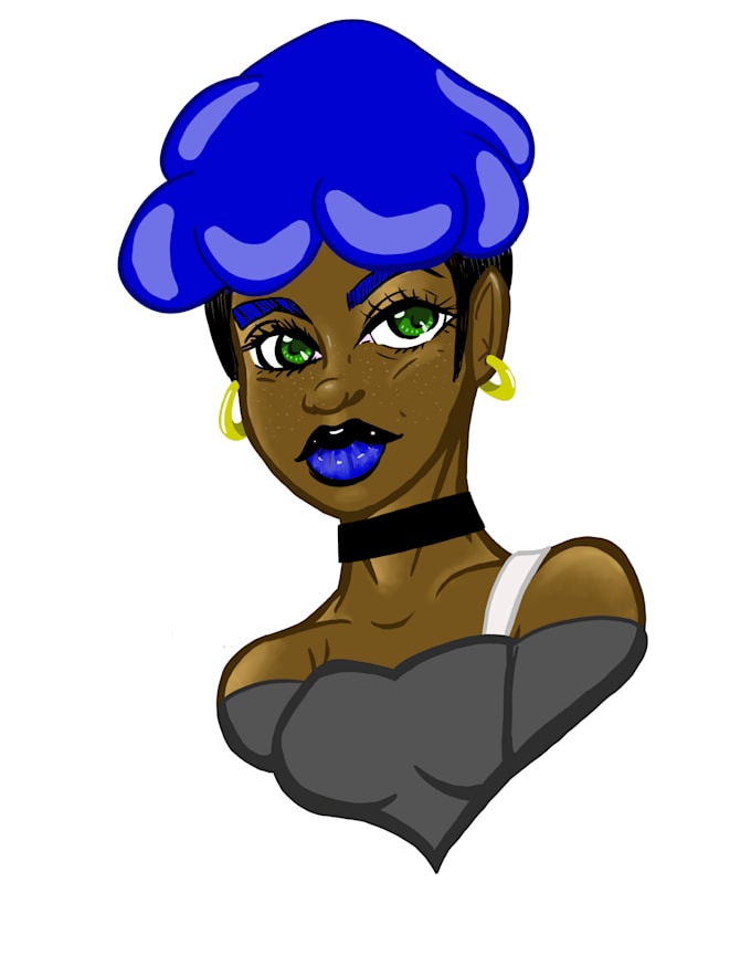 Create 2d icon characters for personas and profile pictures by ...