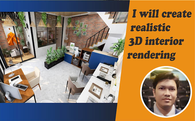 Create realistic commercial 3d rendering by Clever74boy | Fiverr