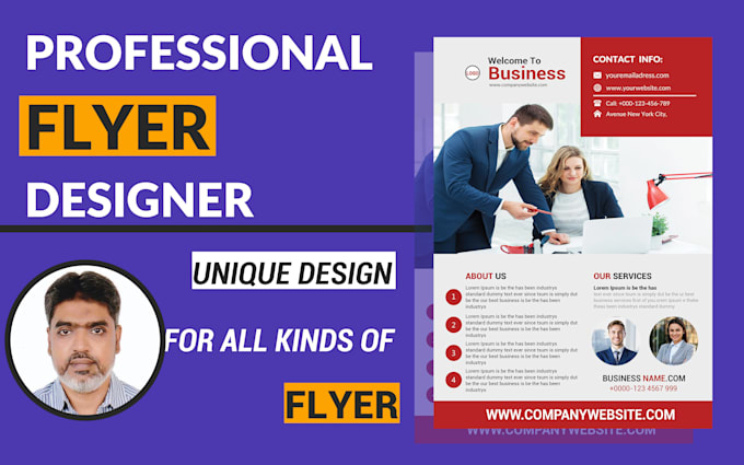 Design eye catching corporate and business flyers for you by Graphic ...