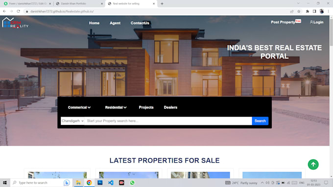 Design custom responsive website with html css and bootstrap by Danishkhan7272 | Fiverr