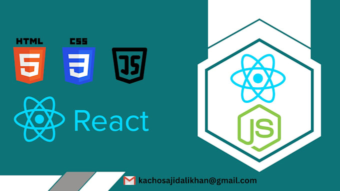 Develop responsive react website for you by Kachosajidali | Fiverr