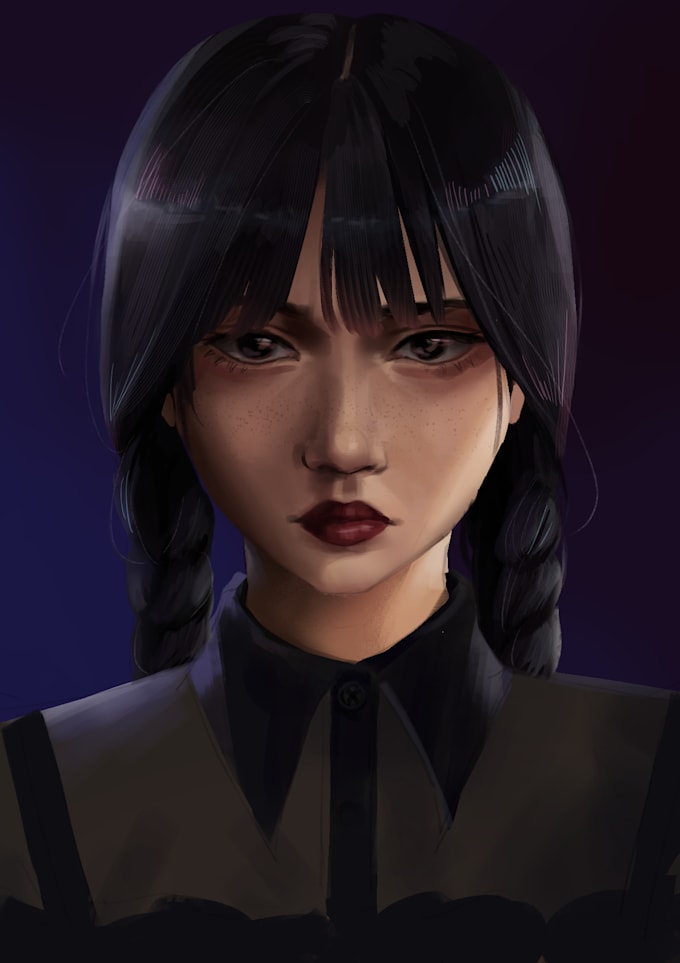 Draw a high quality digital character by Hanachu222 | Fiverr