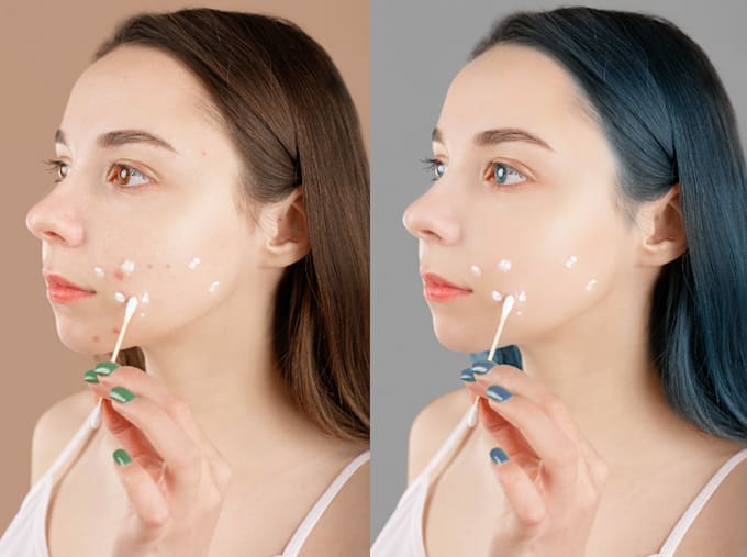 Provide high end skin retouching by Samanthajeanc | Fiverr