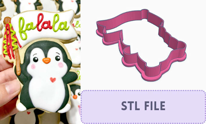 Design a 3d printable cookie cutter by Estefialvarado | Fiverr