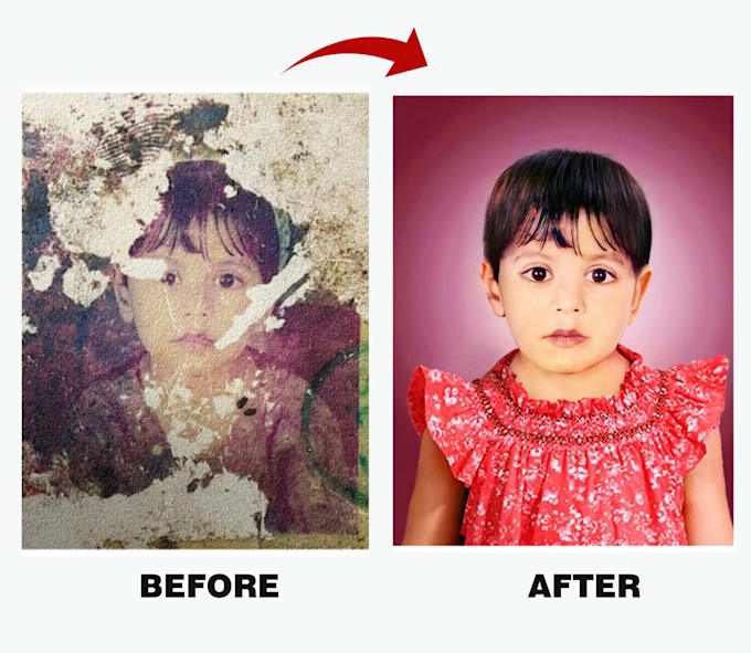 Do restore old photos,photo restoration,colorize photo by Am81477 | Fiverr