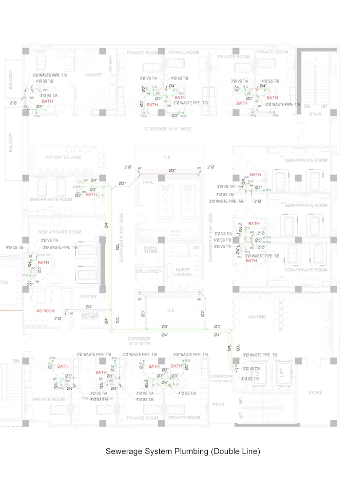 Draw architectural, electrical plan, plumbing, map drawings by ...