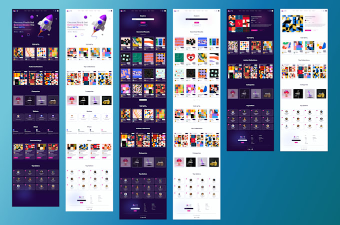 Be your front end web developer using html,css, bootstrap,react js, and ...