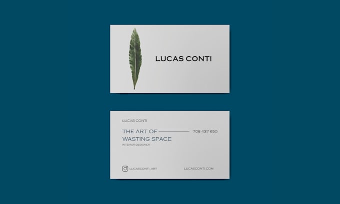 Design your tasteful business card by Anajimenez638 | Fiverr
