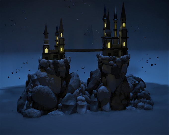 Low poly blender 3d model by Luna_kosta | Fiverr