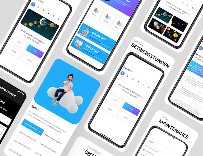 Do ui ux design, website, dashboard, mobile app design by Sokoldev4 | Fiverr