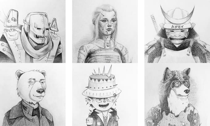 Make an original nft drawing by Nilufer_art | Fiverr