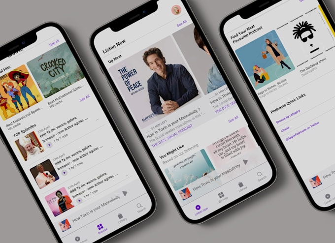 Create a stunning mobile application using figma by Nuerkie | Fiverr