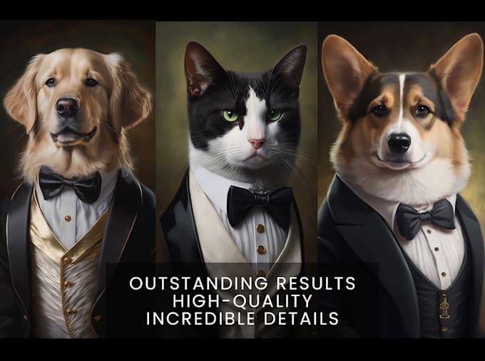 Turn your pet cat dog into a distinguished gentleman or lady by ...