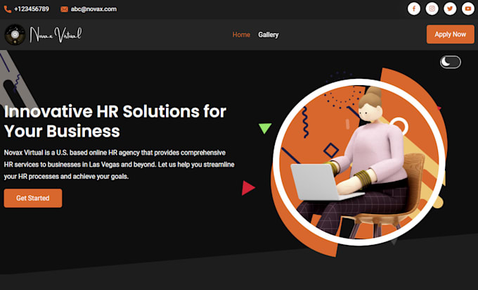 Create perfect modern business website by Boltxpert | Fiverr