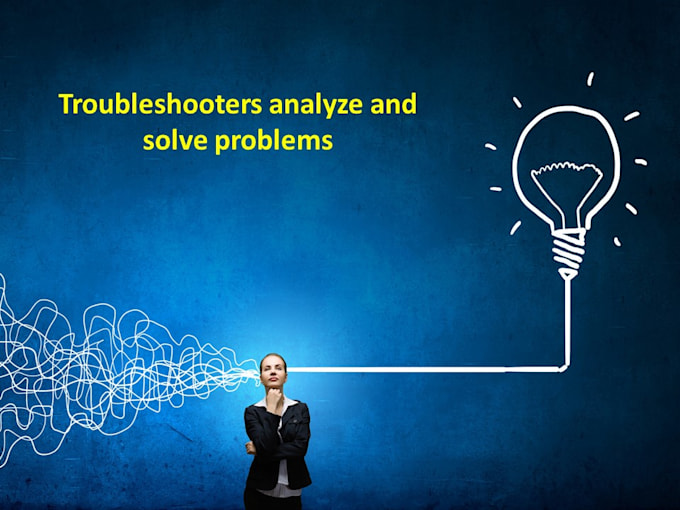 Provide you with troubleshooting to help you resolve challenges by ...