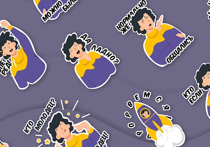 Create Custom Telegram Stickers Package For Your Crypto Projects By