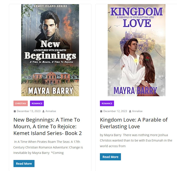 Promote your book on my book blog by Annaliseclark | Fiverr